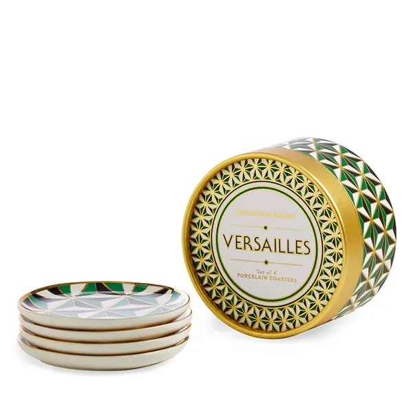 Jonathan Adler Versailles Coasters, Set Of 4