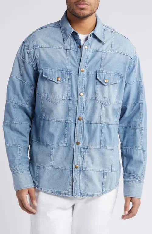 Billy Reid Patchwork Shoals Overshirt