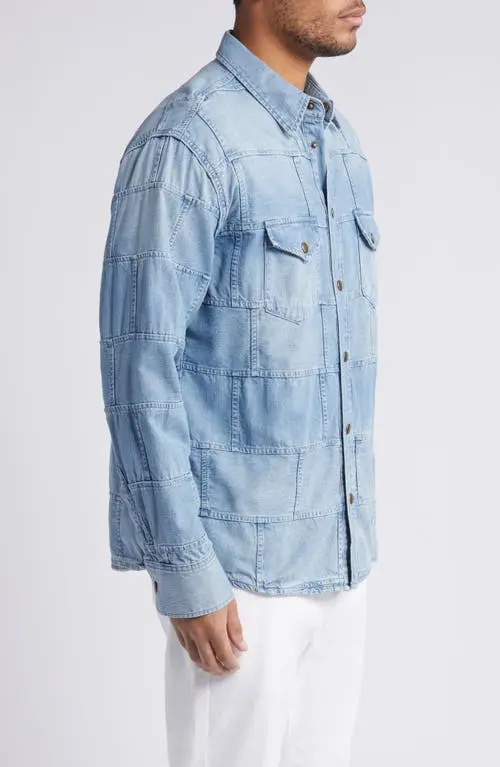 Billy Reid Patchwork Shoals Overshirt