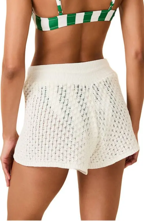 Solid & Striped Charlie Stripe Cover-up Shorts