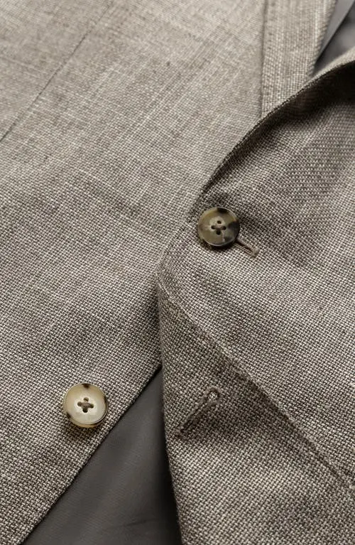 Rodd & Gunn The Cascades Slub Linen & Wool Sport Coat - Mink