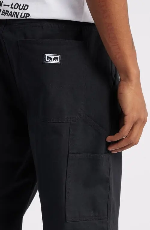 Obey Hardwork Carpenter Pants - Black
