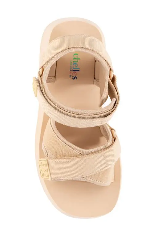 Seychelles Serenade Platform Wedge Sandal - Beige