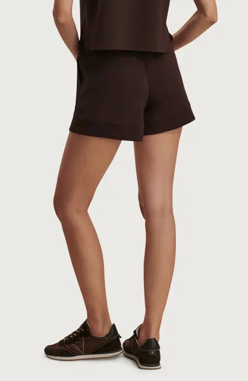 Varley Atrium High-waist Shorts - Coffee Bean