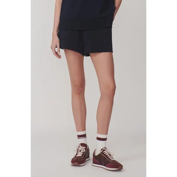 Varley Atrium High-waist Shorts - Navy