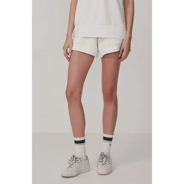 Varley Atrium High-waist Shorts - White
