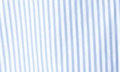 GREY LAB Power Shoulder Striped Button-up Shirt