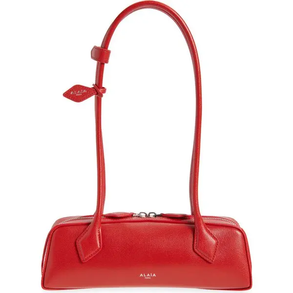 Alaïa Le Teckel Small Shoulder Bag - Orange Brule