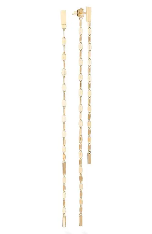 Lana Jewelry Blake 14k Gold Chain Earrings - Yellow