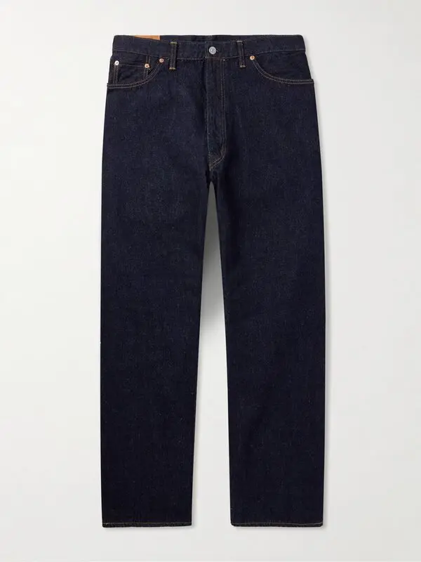 KAPTAIN SUNSHINE Straight-leg Selvedge Jeans - Blue