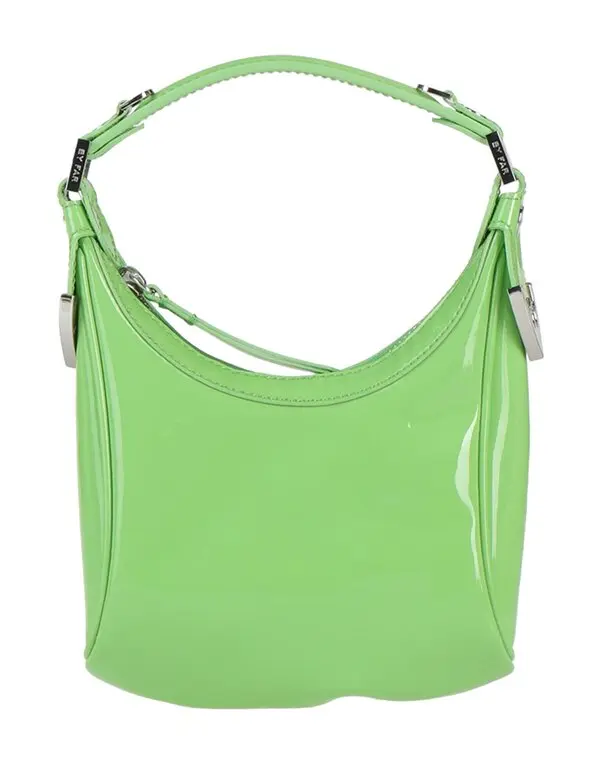 By Far Cowhide Hobo Bag - Green
