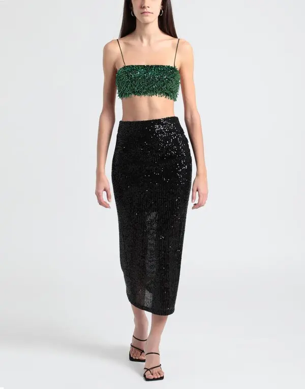GANNI Recycled Polyester Crop Top