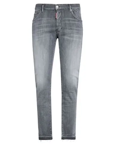 Dsquared2 Jeans In Cotton, Elastomultiester, Elastane, And Calfskin