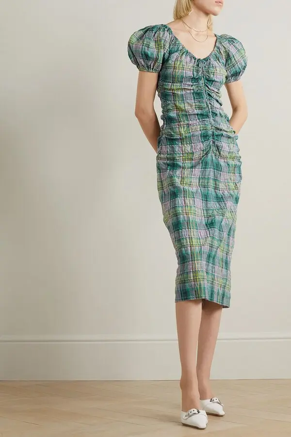 green strapless dress midi Serenity Strapless Midi Dress – Rebecca Vallance
