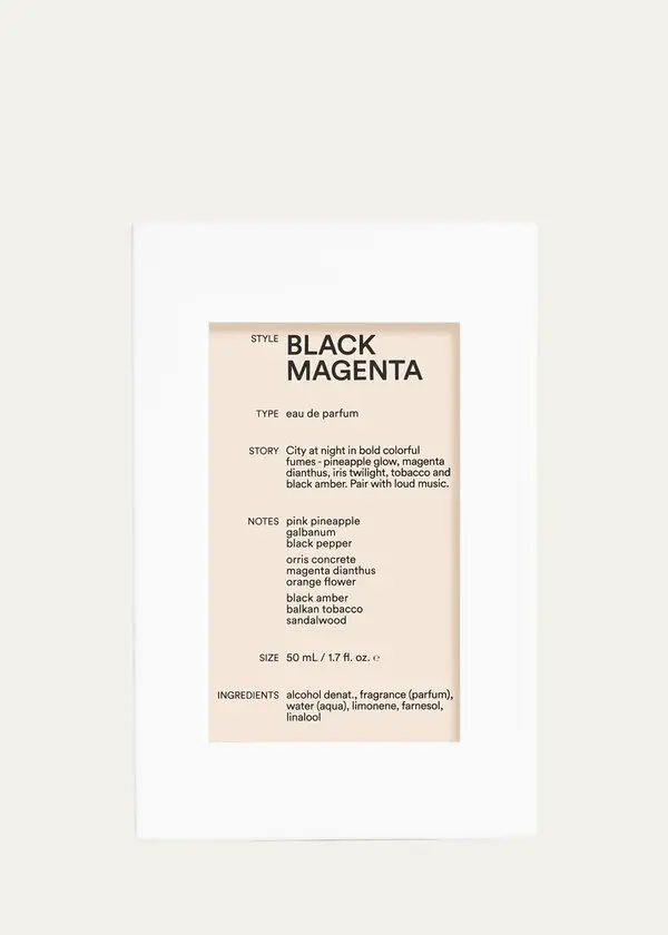 DS & DURGA Black Magenta Eau De Parfum - One-color