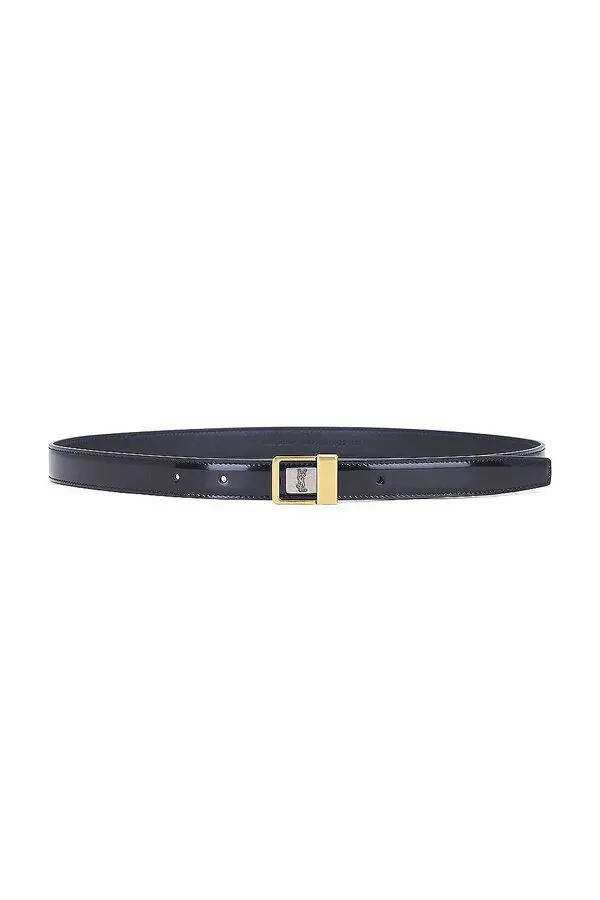 Saint Laurent Boucle La 66 Belt - Nero