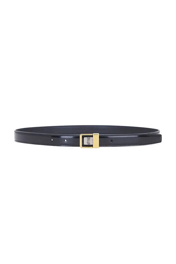 Saint Laurent Boucle La 66 Belt - Nero
