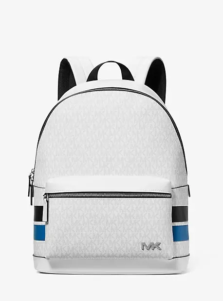 Michael Kors Rivington Striped Signature Logo Stripe 