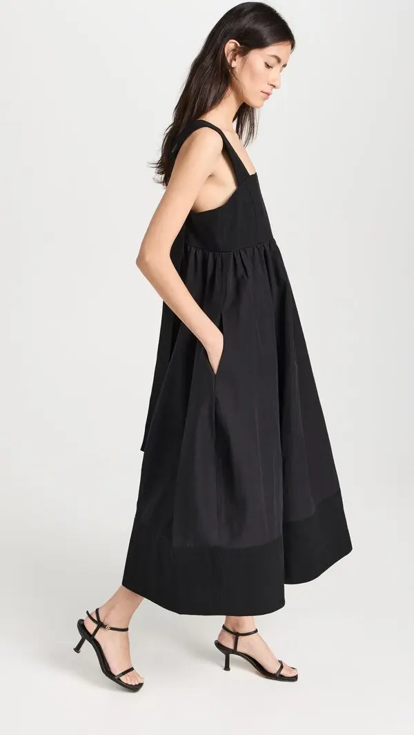 chinese dress ladies Linen Cotton Voile Sculpted Dress main image 1