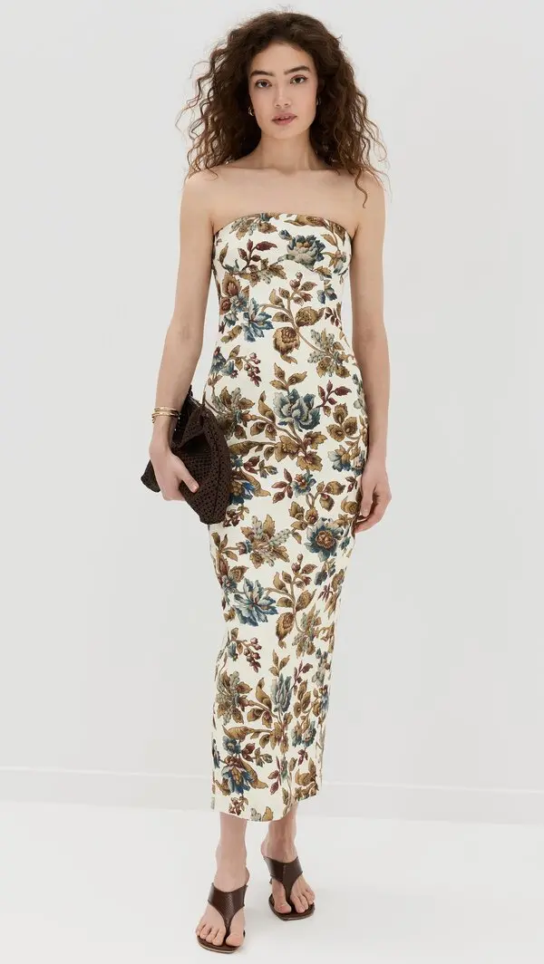 sir eleanora column midi dress JessicaVanderLeahy on LTK