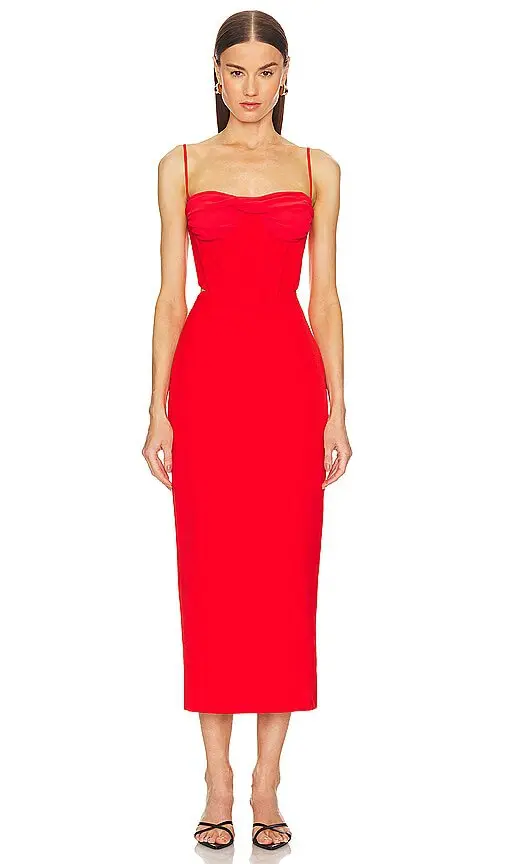 floral midi dress outfit Floral Fusion Midi Dress