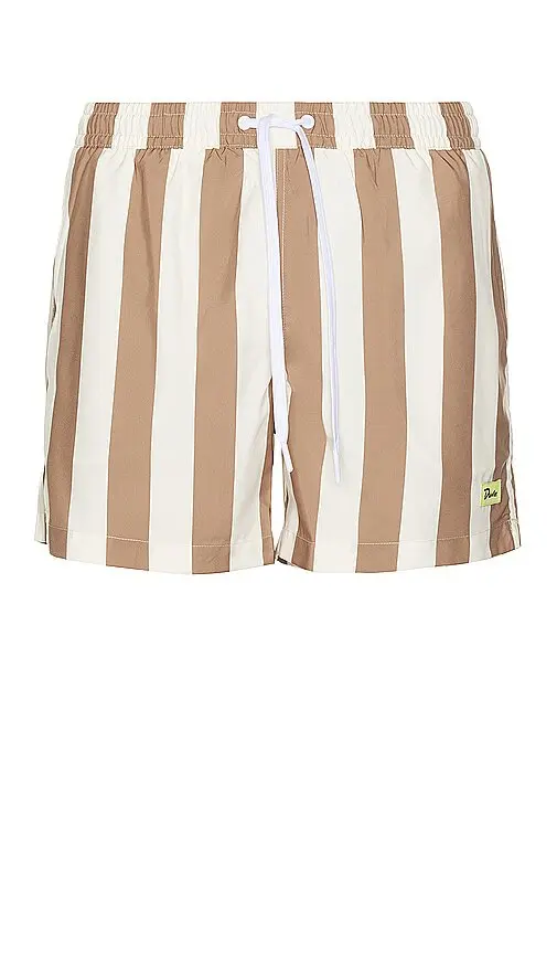 DUVIN DESIGN Traveler Swim Short - Brown