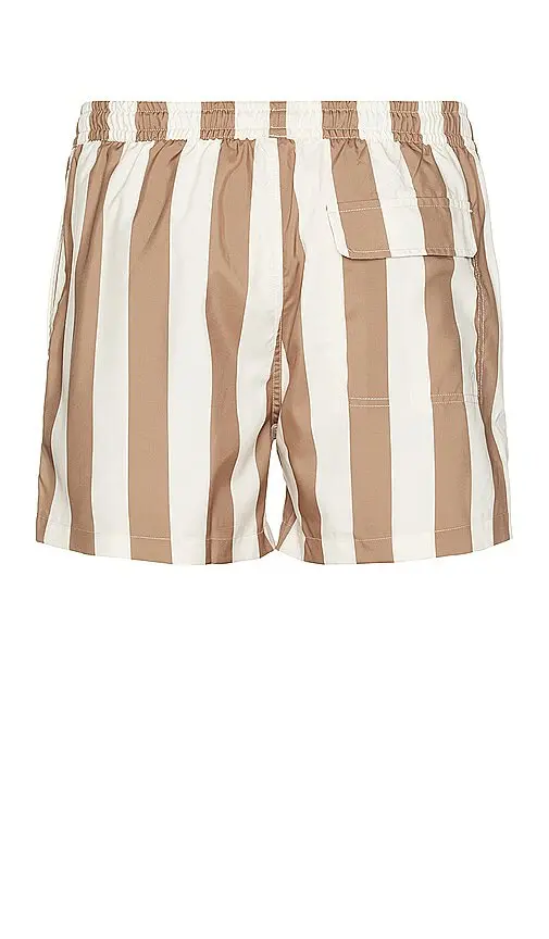 DUVIN DESIGN Traveler Swim Short - Brown