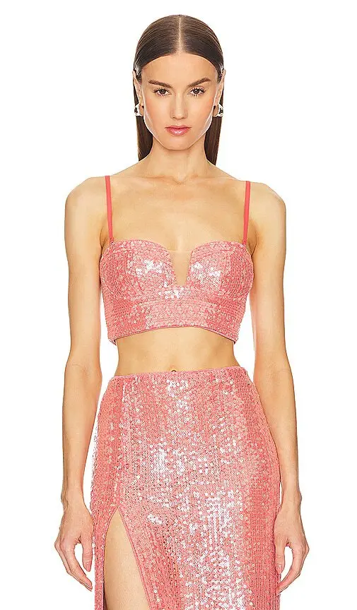 MICHAEL COSTELLO X Catiana Top - Coral