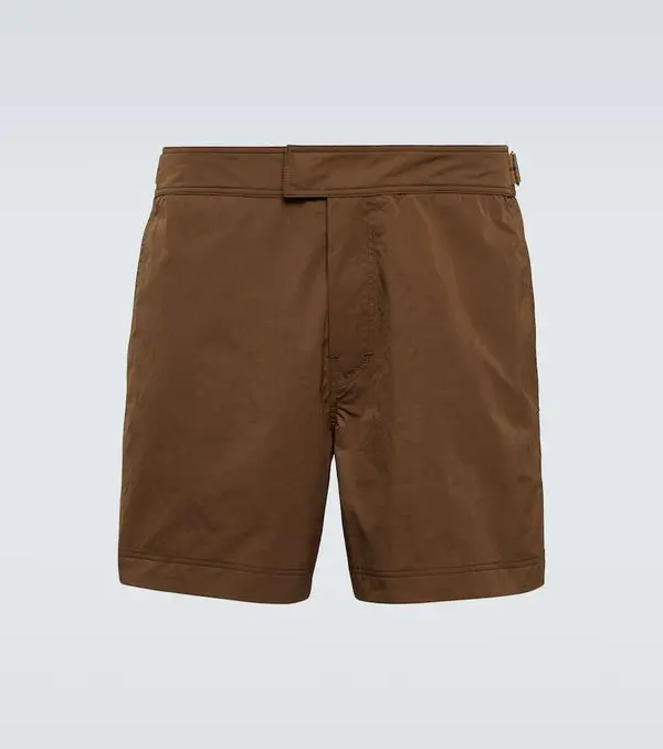 Zegna Swim Trunks - Brown