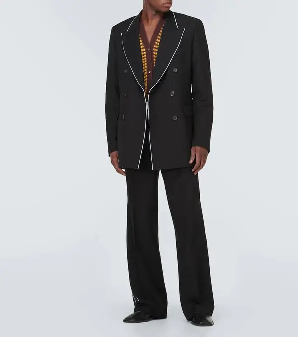 WALES BONNER Rise Double-breasted Blazer