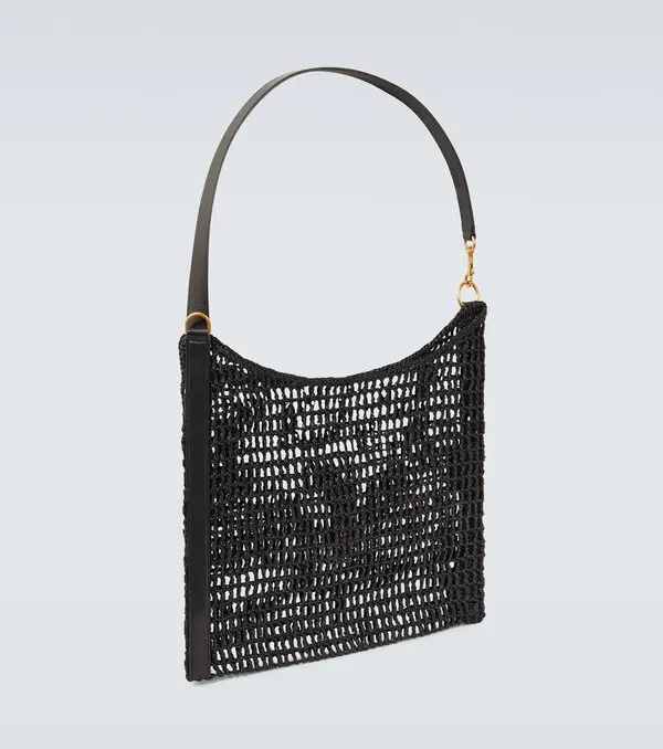 Saint Laurent Oxalis Mesh Shoulder Bag