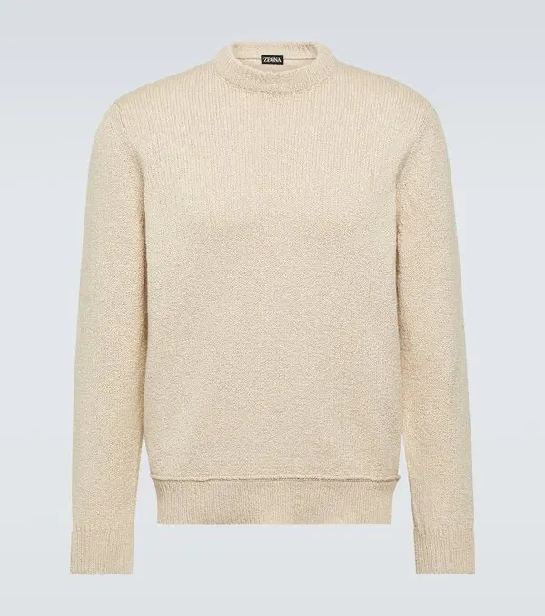 Zegna Cotton Crewneck Sweater