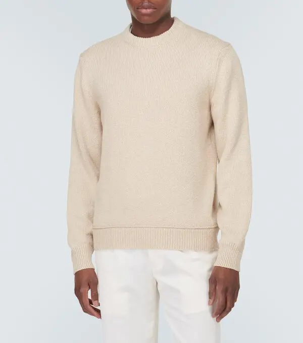 Zegna Cotton Crewneck Sweater
