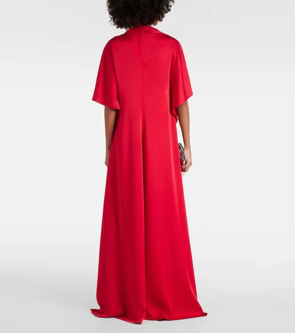 Safiyaa Reda Gathered Gown