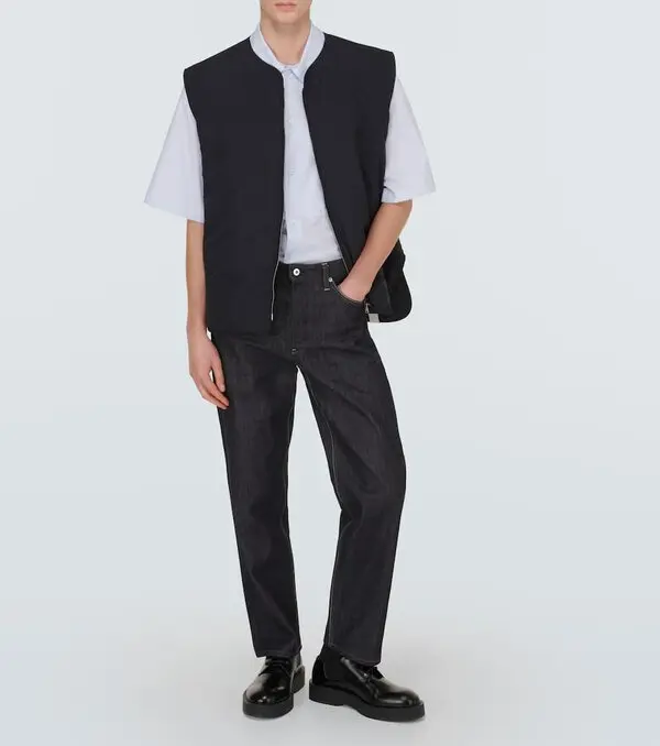 JIL SANDER Friday Pinstripe Cotton Shirt