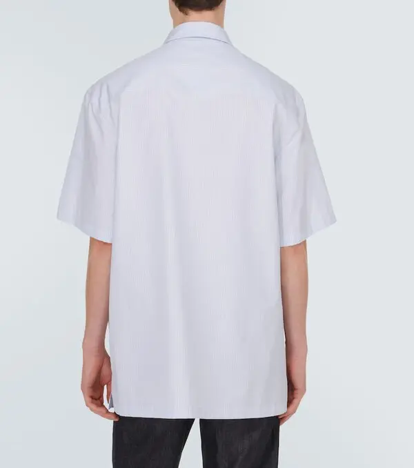 JIL SANDER Friday Pinstripe Cotton Shirt