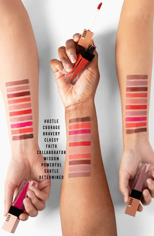 BOSSY COSMETICS Power Essentials Liquid Lipstick - Subtle