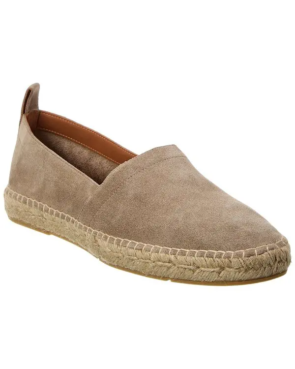 Aquatalia Felipe Weatherproof Suede Espadrille In Grey - 50  display picture 2