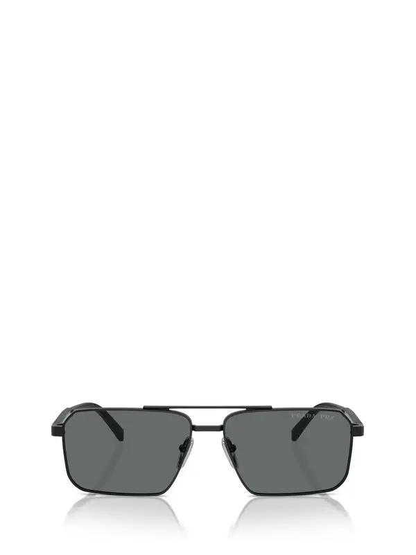 Prada Irregular Sunglasses - Black