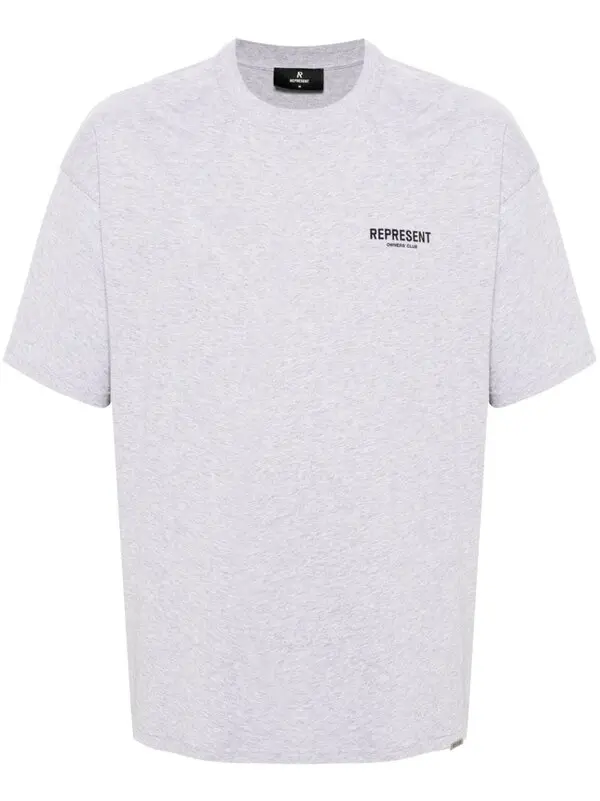 REPRESENT Owners Club Cotton T-shirt - Grey