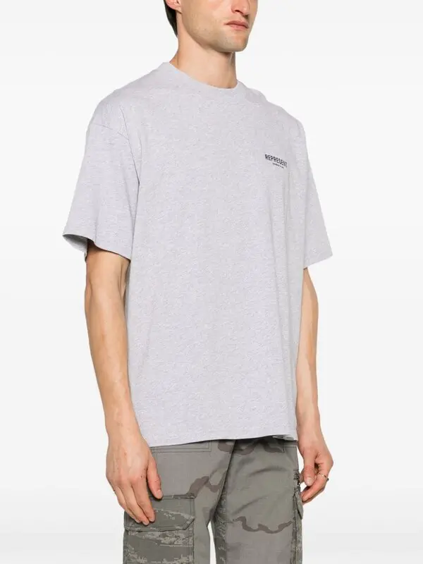 REPRESENT Owners Club Cotton T-shirt - Grey