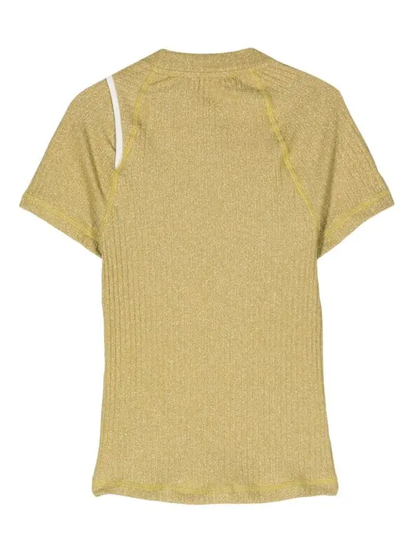Ottolinger Logo-print Lurex Top