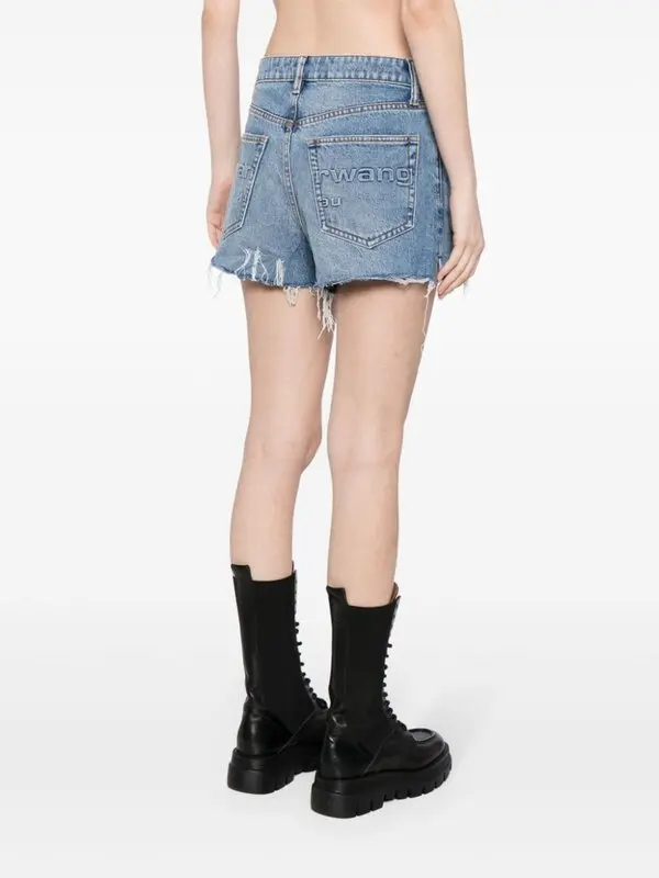 Alexander Wang Bite Denim Shorts