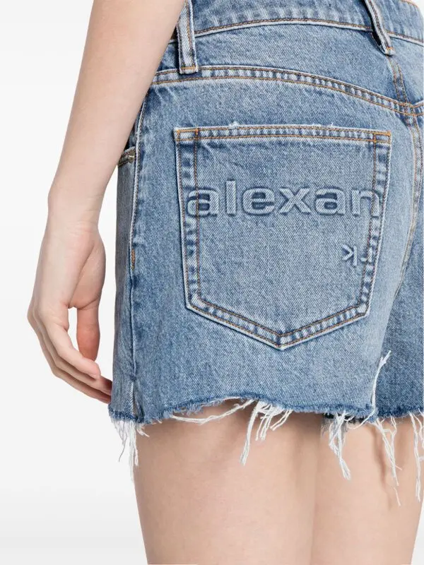 Alexander Wang Bite Denim Shorts