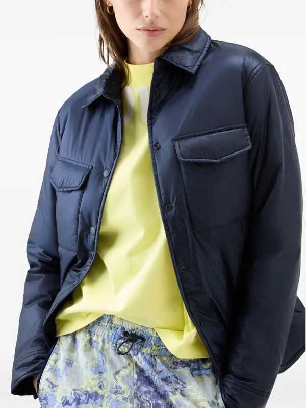 Woolrich Padded Overshirt Jacket - Blue