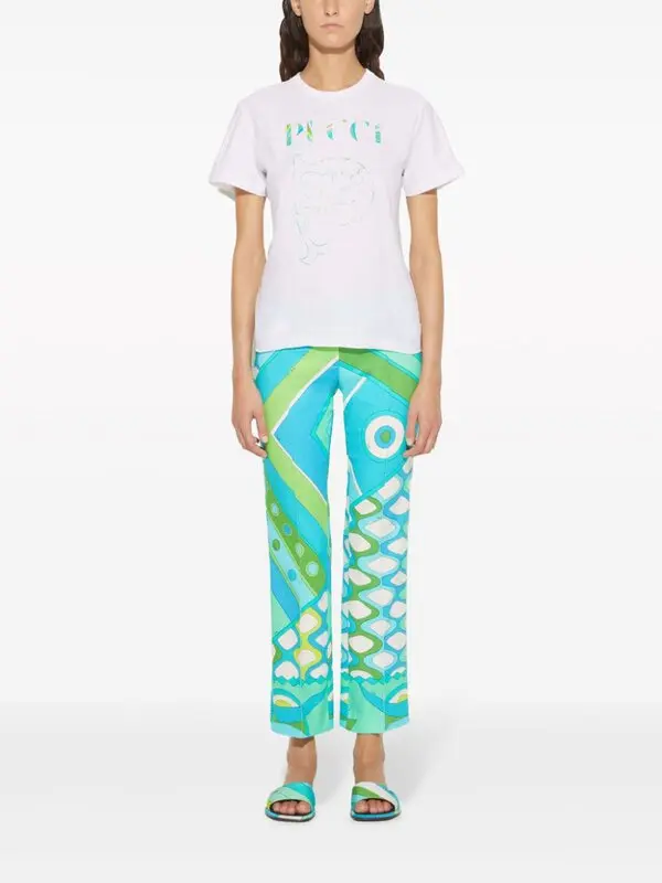 Emilio Pucci Logo-print Cotton T-shirt