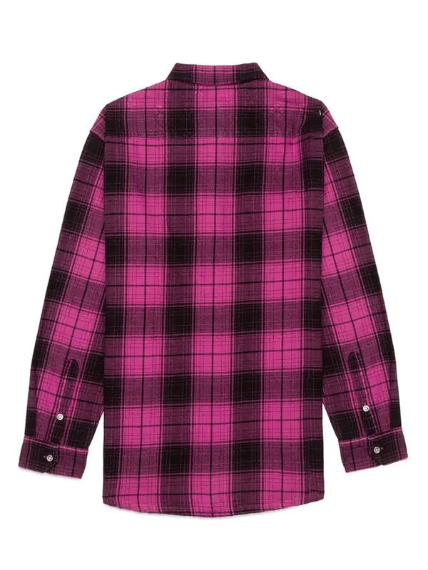 PURPLE BRAND Checked Cotton Shirt