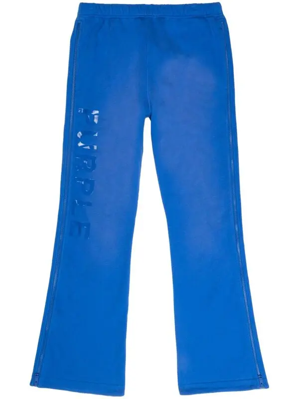 PURPLE BRAND Logo-print Track Pants