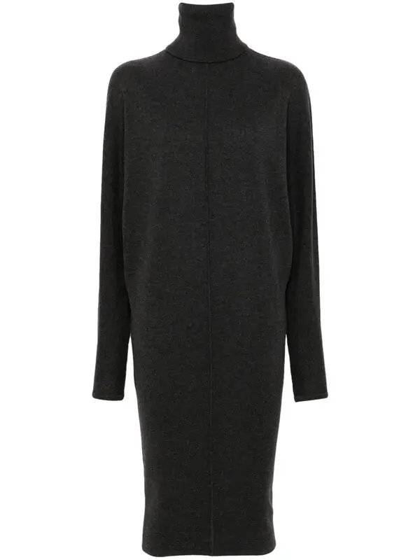 Saint Laurent Knitted Midi Dress