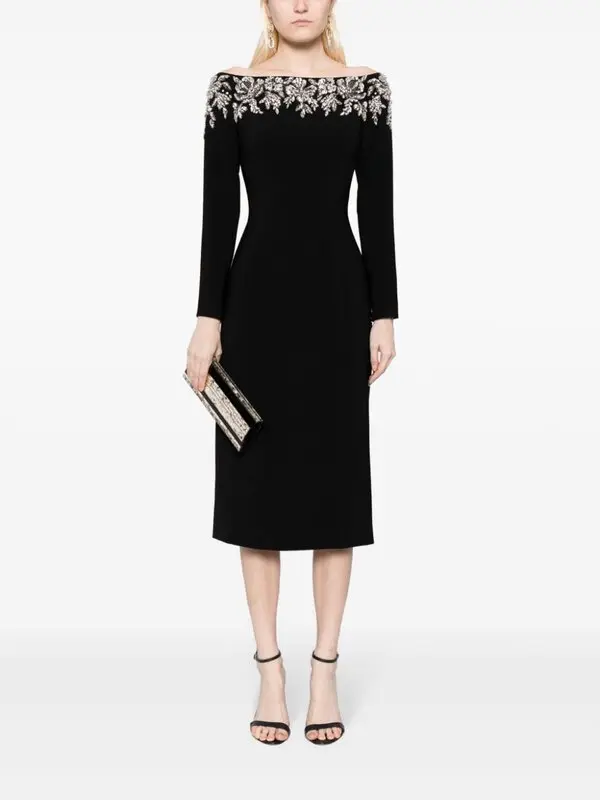 Jenny Packham Rosabel Crystal-embellished Dress